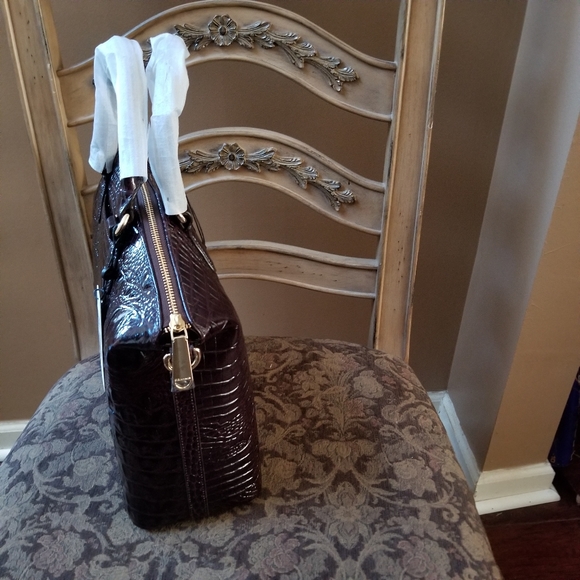 Brahmin | Bags | Soldout Nwt Brahmin Dark Cocoa Ombre Melbourne Wady ...